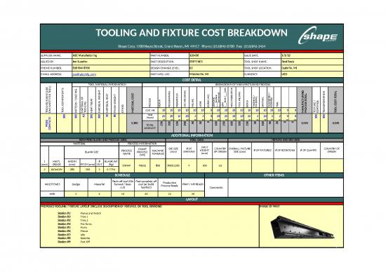 Toolingfixturecostbreakdown Formid 19119547