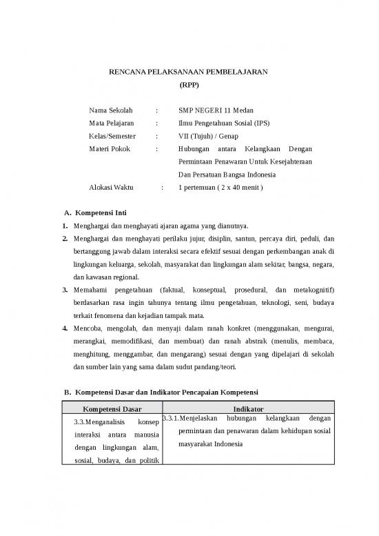 Interaksi Sosial 5365 | Materi Kelas 7 - Rencana Pelaksanaan Pembelajaran Ips Materi Hubungan ...