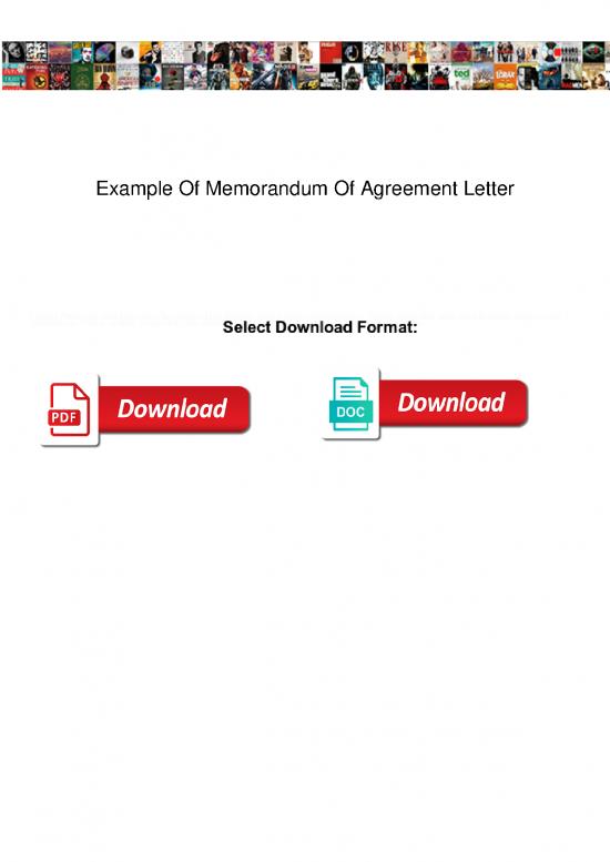 Letter Pdf 49020 Example Of Memorandum Of Agreement Letter letter-pdf-49020-example-of-memorandum-of-agreement-letter