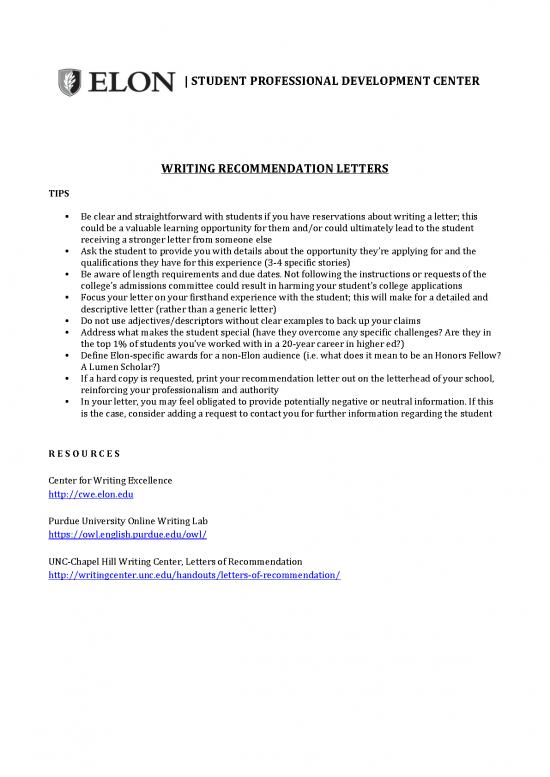 Letter Pdf 48581 Writing Rec Letters Letter Pdf 48581 Writing Rec Letters
