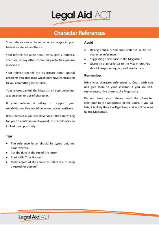 Letter Pdf 48823 | Character Reference