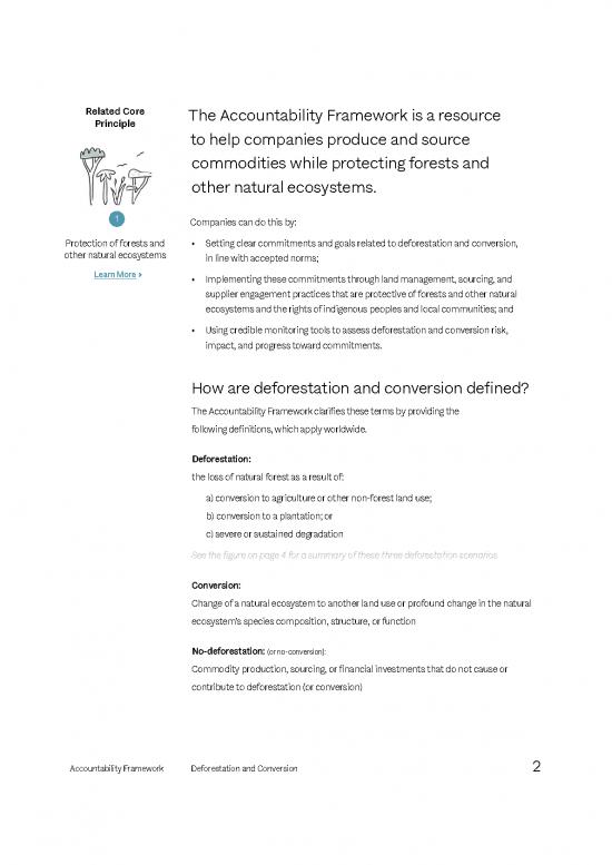 Ecosystem Pdf 49363 | Deforestation And Conversion Accountability Framework