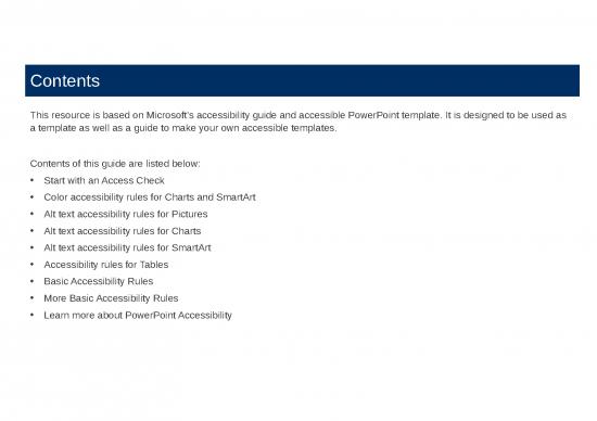 Information Ppt 47058 | Powerpoint Accessibility Guide And Template