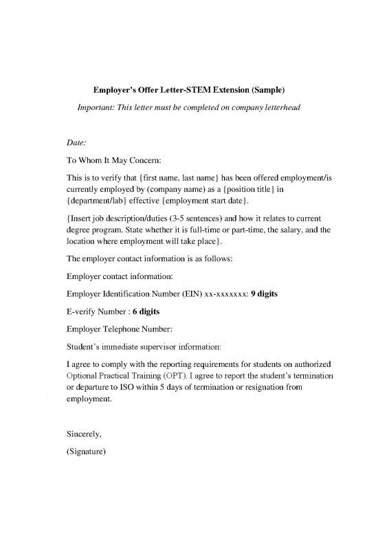 Letter Pdf 47893 | Sample Opt And Stem Letters