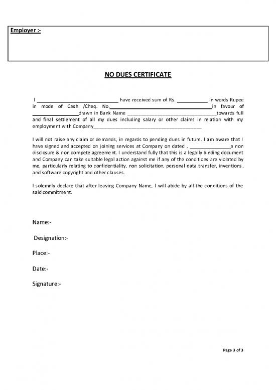 Letter Pdf 48377 | Relieving Letter Template And Format