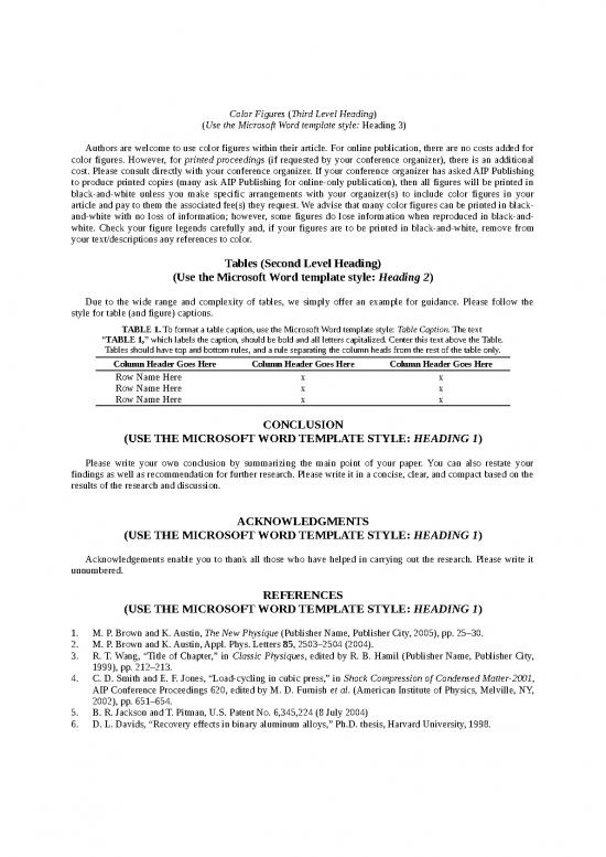 Smic 2020 Aip Full Paper Template