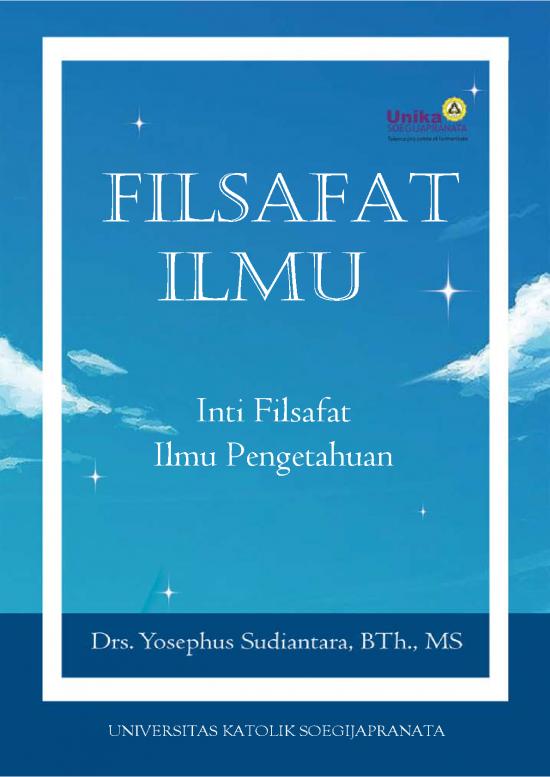 Filsafat Ilmu Pdf 51521 | Filsafat Ilmu, Naskah Buku Ber Isbn