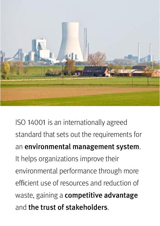 Environmental Management System Example Pdf 50834 | Introduction To Iso ...