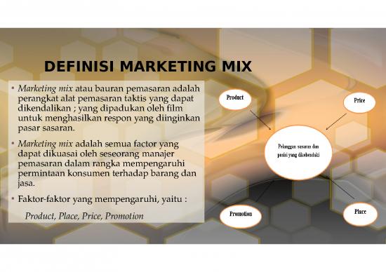 Ppt Pemasaran Produk 51807 | Bab 10 Bauran Pemasaran Produk