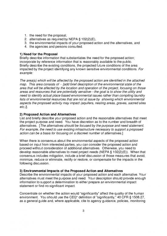 Environmental Assessment Pdf 49455 | Nepa Facts