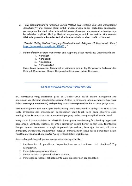 Organisasi Adalah Pdf 53992 | Iso 37001 Sistem Manajemen Anti Penyuapan (pengantar)