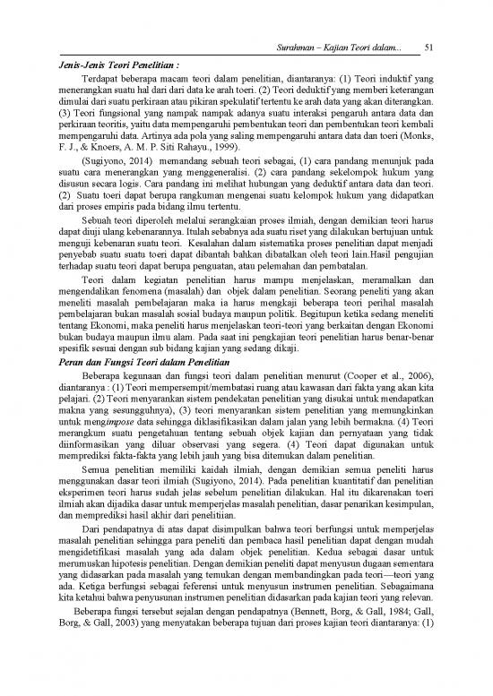 Teori Penelitian 54235 | 334678 Kajian Teori Dalam Penelitian F6a04209