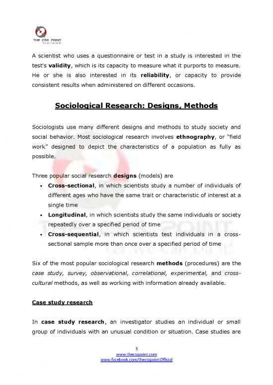 Research Pdf 52280 | Concept Of Sociological Research & Methods