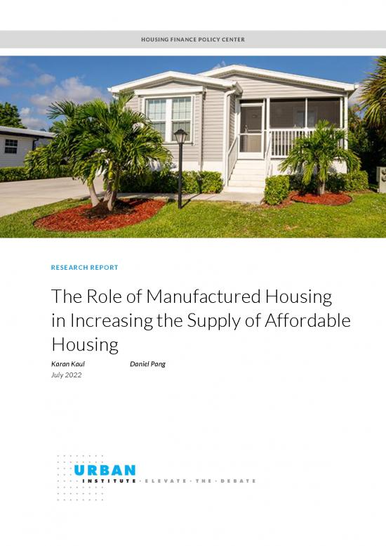 Supply Of Affordable Housing , Tackling the under-supply of housing in ...