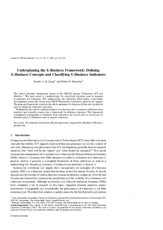 Commerce Pdf 55726 | Underpinning The E Business Framework Defining E Business Concepts And ...