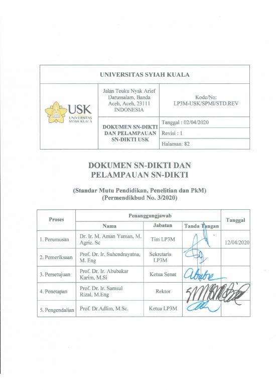 Pendidikan Pdf 57000 | Dokumen Sn Dikti Dan Pelampauan Standar Mutu Usk ...