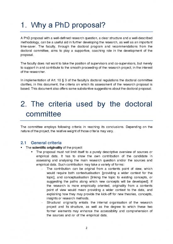 Research Methodology Pdf 55268 | Guidelines And Criteria For Drafting A Phd