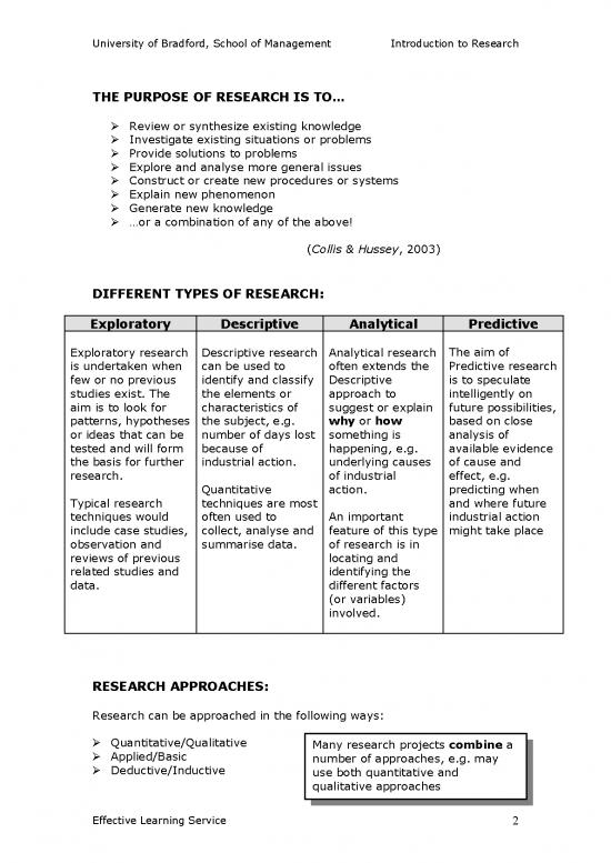 Research Pdf 56096 | Introduction To Research And Research Methods