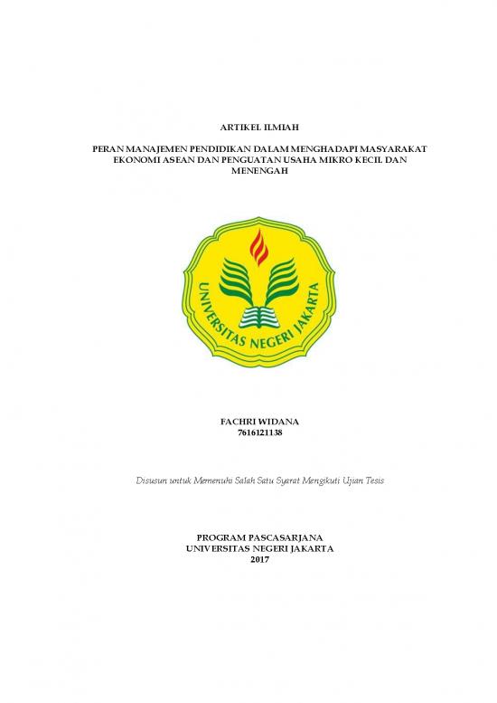 Artikel Pdf 57467 | 113128 Id Peran Manajemen Pendidikan Dalam Menghad Artikel Pdf 57467 | 113128 Id Peran Manajemen Pendidikan Dalam Menghad
