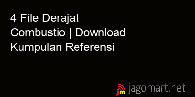 4 File Derajat Combustio | Download Kumpulan Referensi