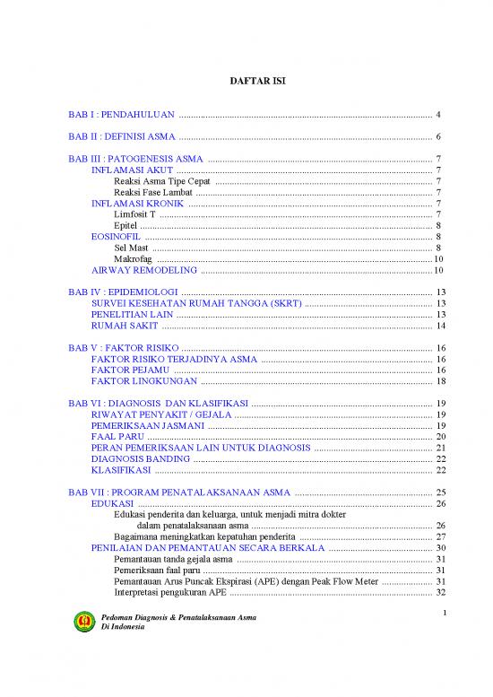 Asma Pdf 60794 | Guideline Asma Pdpi 2003