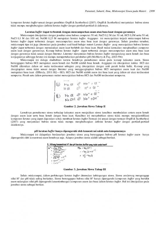 Larutan Pdf 60607 | 212183 Miskonsepsi Siswa Pada Materi Larutan Bu
