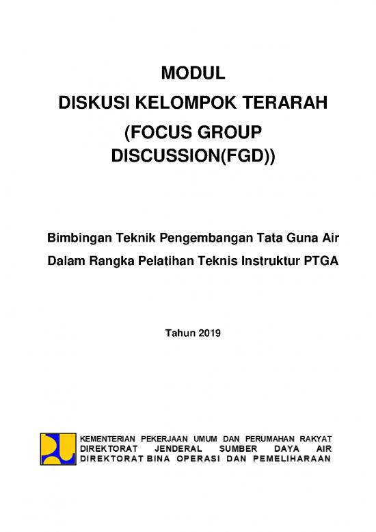 Group Therapy Pdf 61834 | 366ef Modul Diskusi Kelompok Terarah Fgd