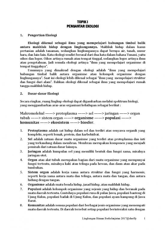 Ekosistem Pdf 62301 | Lingkungan Binaan Berkelanjutan I Ekosistem Pdf 62301 | Lingkungan Binaan Berkelanjutan I