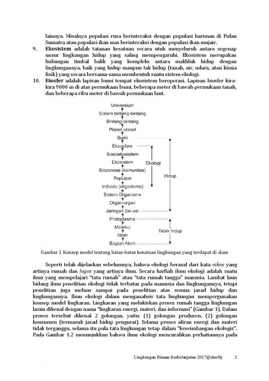Ekosistem Pdf 62301 | Lingkungan Binaan Berkelanjutan I Ekosistem Pdf 62301 | Lingkungan Binaan Berkelanjutan I