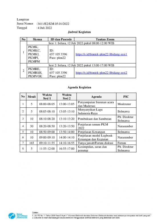 Und Peserta Bimbingan Teknis Pelaksanaan Program Kreativitas Mahasiswa ...