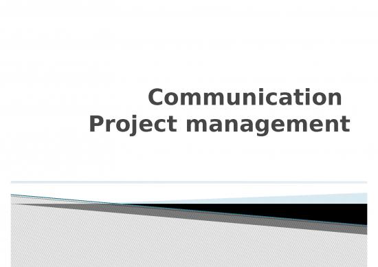 Communication Ppt 65727 | Communication Project Management