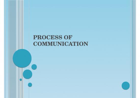 Powerpoint Presentation Introduction 66290 | Process Of Communication 2