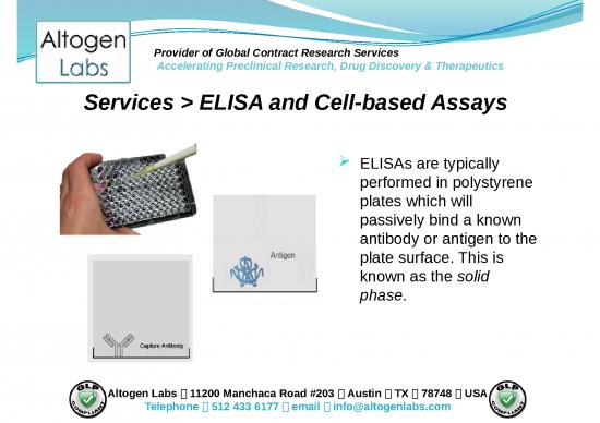 Activity Ppt 66692 | Altogen Labs Elisa Service Cell Assay Development