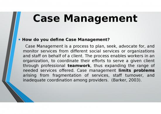Presentation Skills Ppt 66030 | Back To The Basic Effective Case Management
