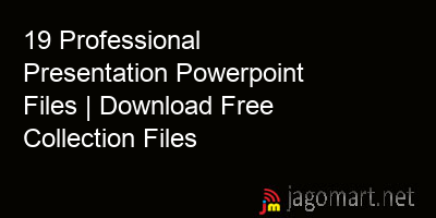 19 Professional Presentation Powerpoint Files | Download Free ...