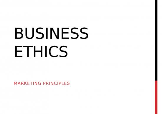 Ppt For Advertising 67458 | Business Ethics And Marketing Intro