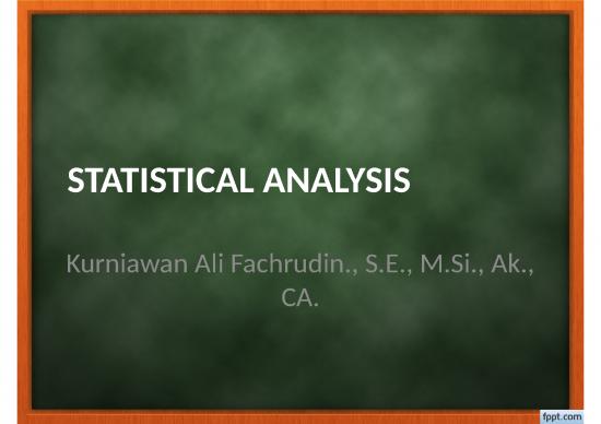 Analysis Ppt 68566 | Ppt Materi Pengolahan Data Statistical Analysis