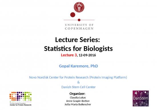 Hypothesis Testing Ppt 68931 Statistics For Biologist Lecture 3