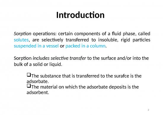 Chemical Reactions Ppt 67052 | Adsorption, Ion Exchange, And Chromatography