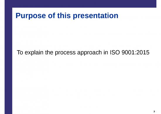 Slideshare Management 68755 | Iso9001 2015 Process Approach Presentation