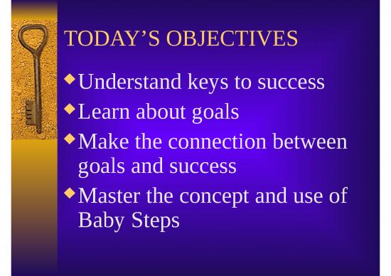 Concept Powerpoint 68967 | Power Of Baby Steps