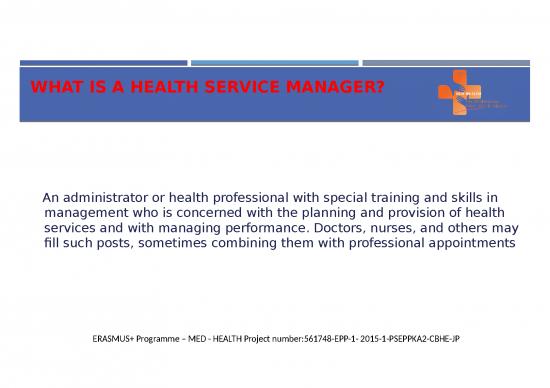 Planning Ppt 69032 | 3 Introduction To Health Services Management