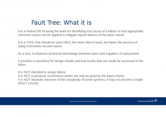 Information Ppt 68292 | Mfc Toolkit Failure Anaylsis Fault Tree Information Ppt 68292 | Mfc Toolkit Failure Anaylsis Fault Tree