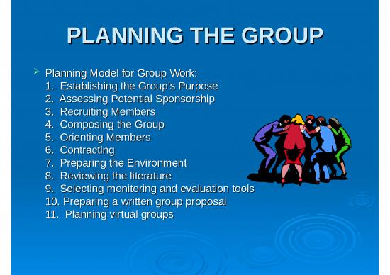 Planning Ppt 69373 | Planning The Group