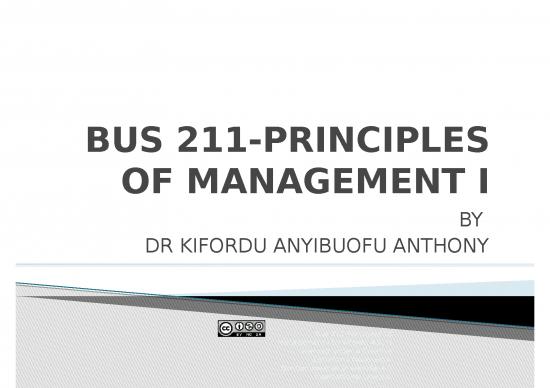 Concept Powerpoint 69603 | Principles Of Management I
