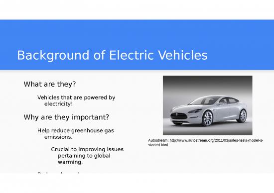 Electric Vehicles Ppt Free Download 70500 | Electric Vehicle ...