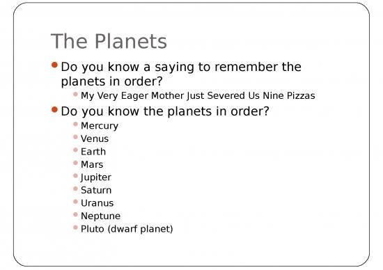 Solar System Powerpoint Presentation Free Download 70806 | The Planets ...