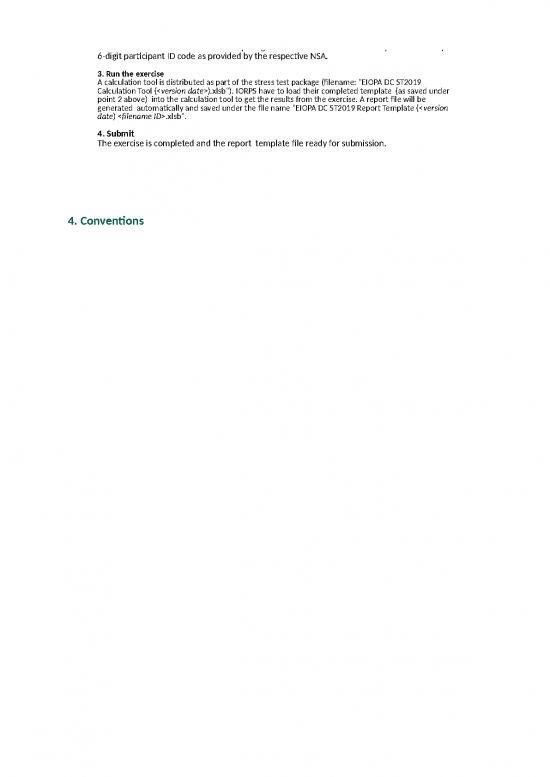 Dc Calculation Tool Input Template
