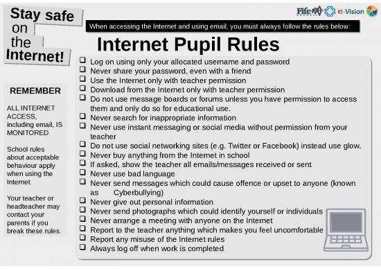 Internet Of Behaviour Ppt 70689 | Internet Rules Poster A4