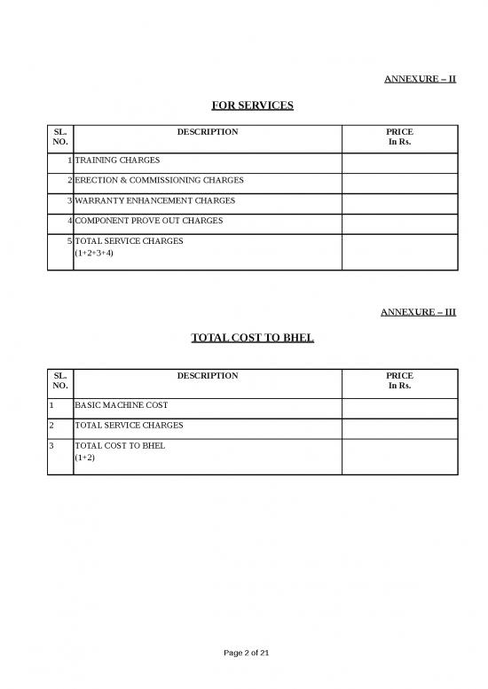 Excel Sheet Download 7279 | Tender Standard Termsconditions - Standar ...
